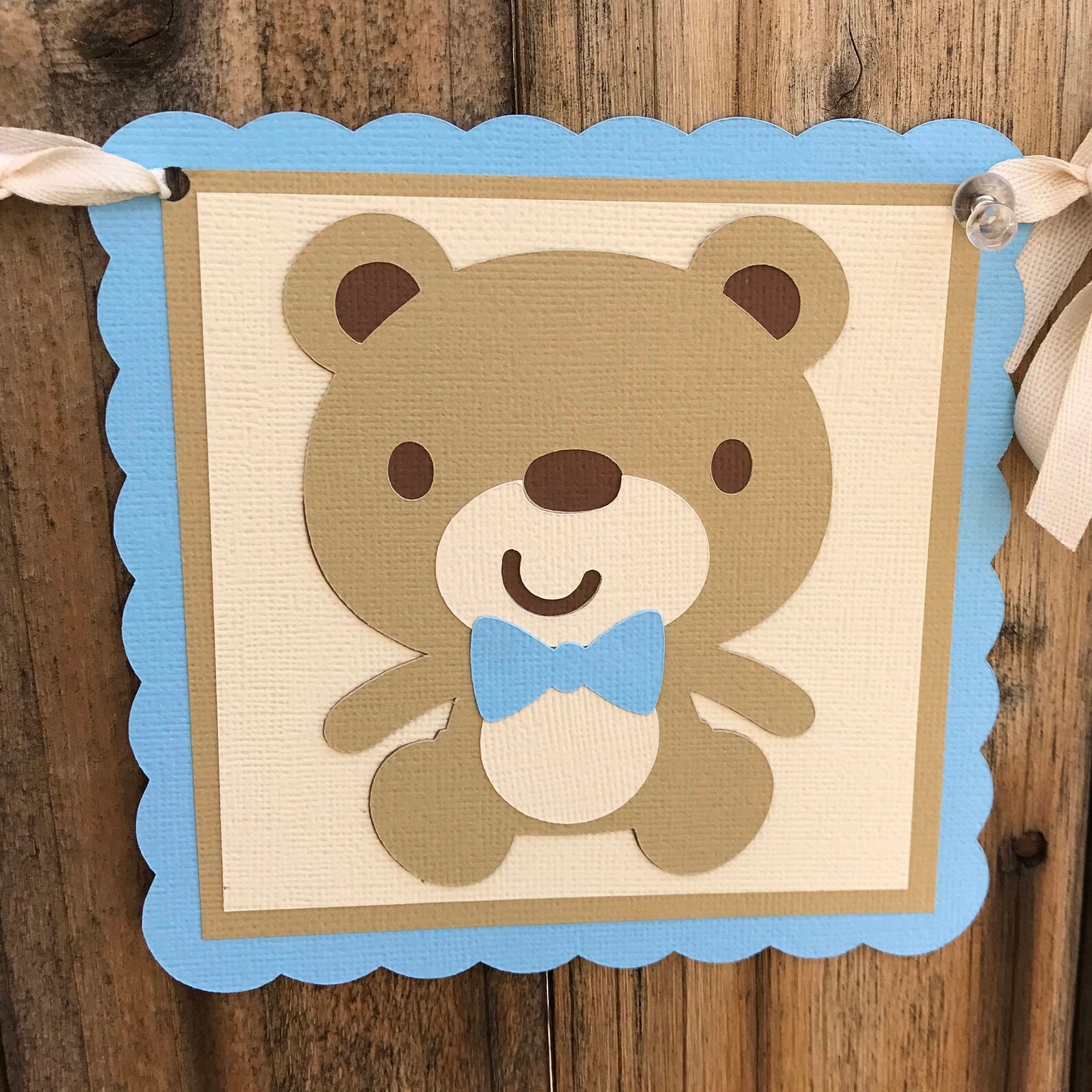 Teddy Bear Blue Baby Shower - Etsy