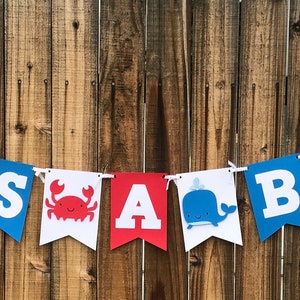 Nautical Banner - Etsy