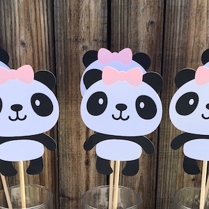 Panda Centerpieces - Etsy