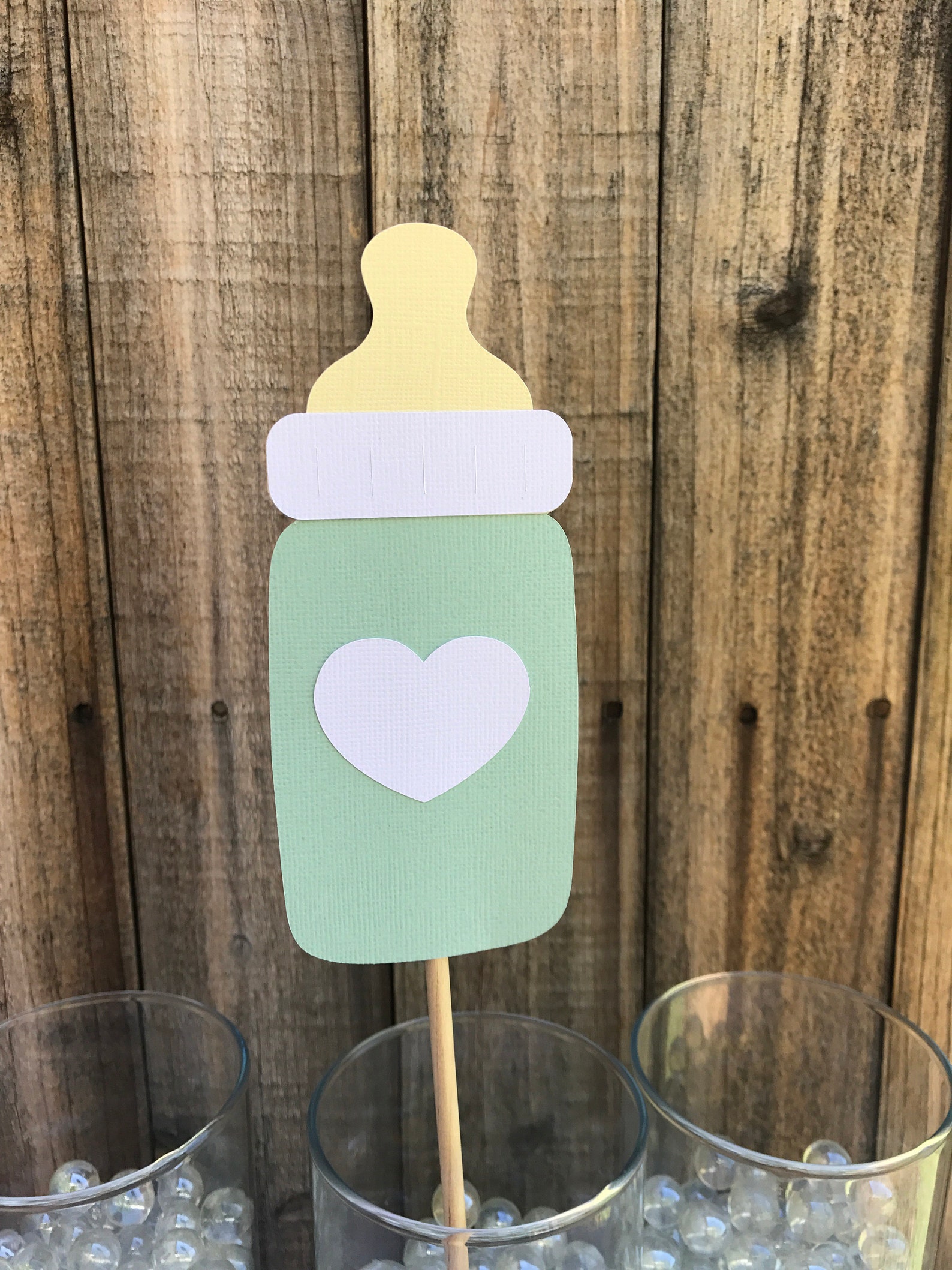 Green Baby Shower Centerpieces - Etsy