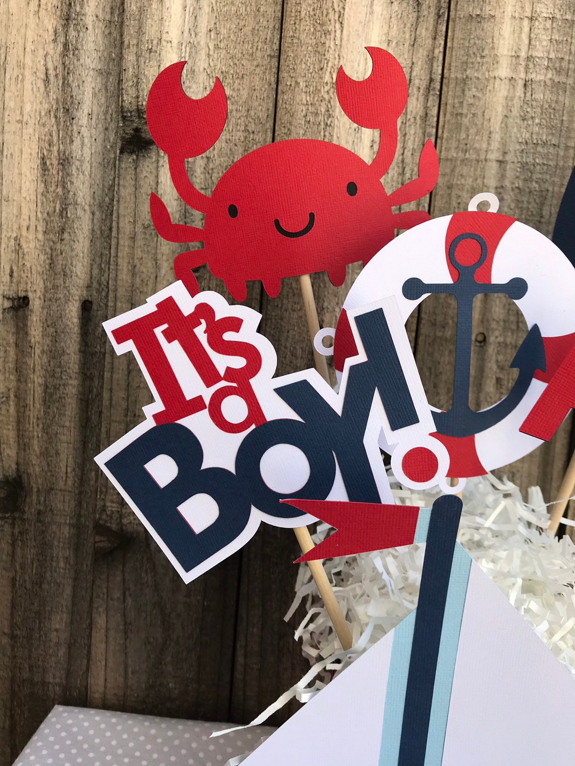 Nautical Baby Shower Centerpiece | Etsy