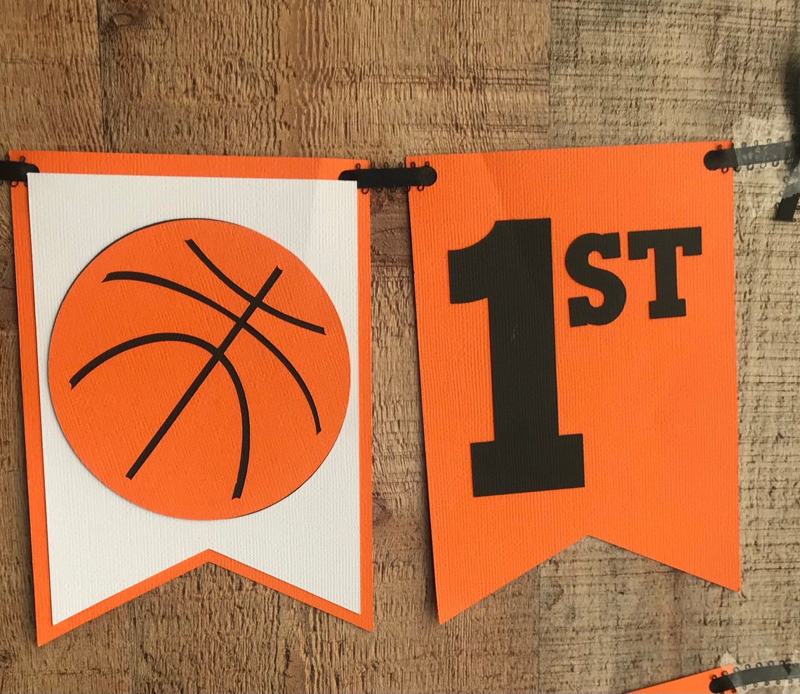 Basketball Birthday Banner - Etsy