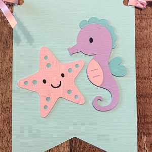 Pastel Under the Sea Birthday Banner - Etsy