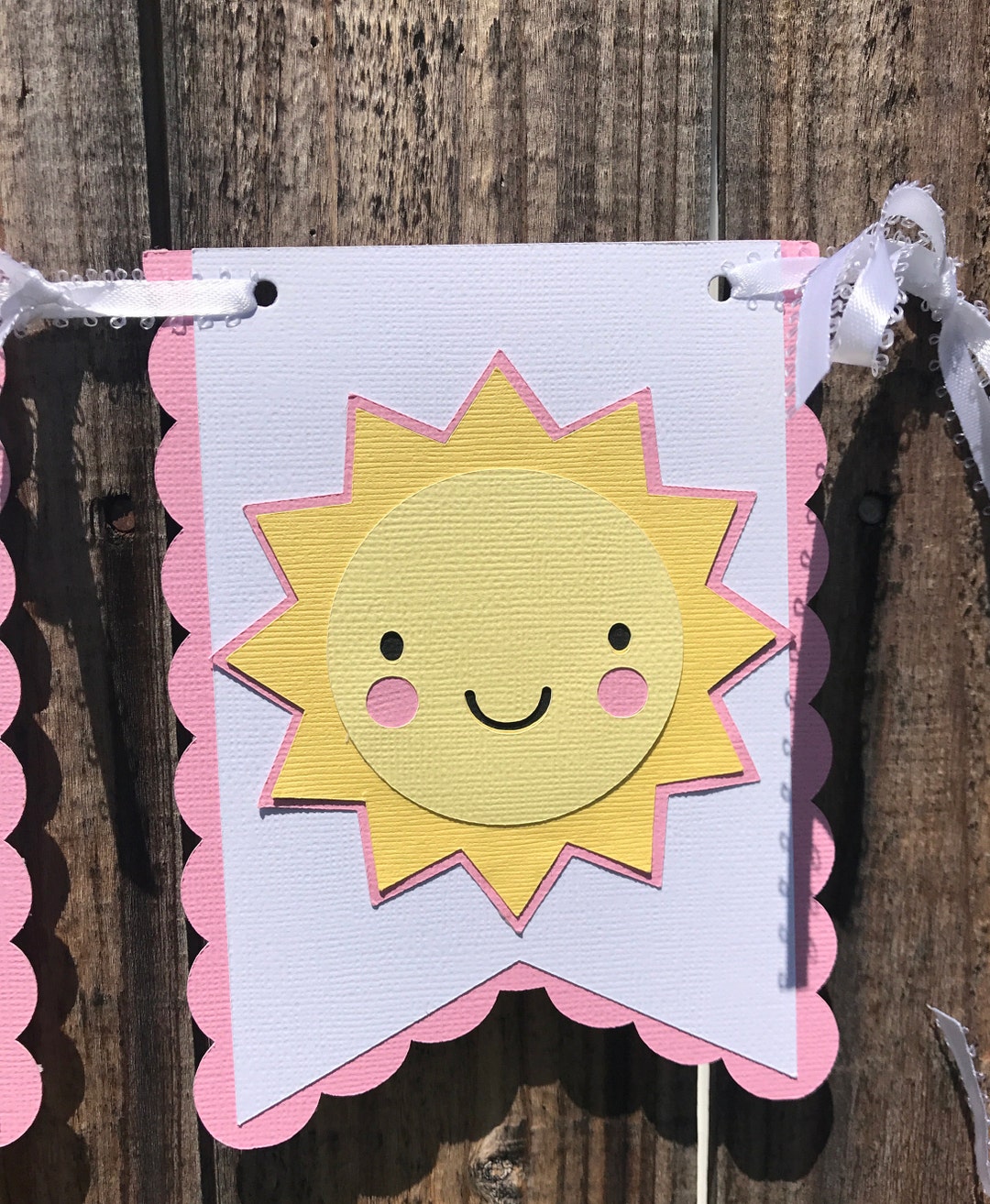 Sunshine Birthday Banner - Etsy