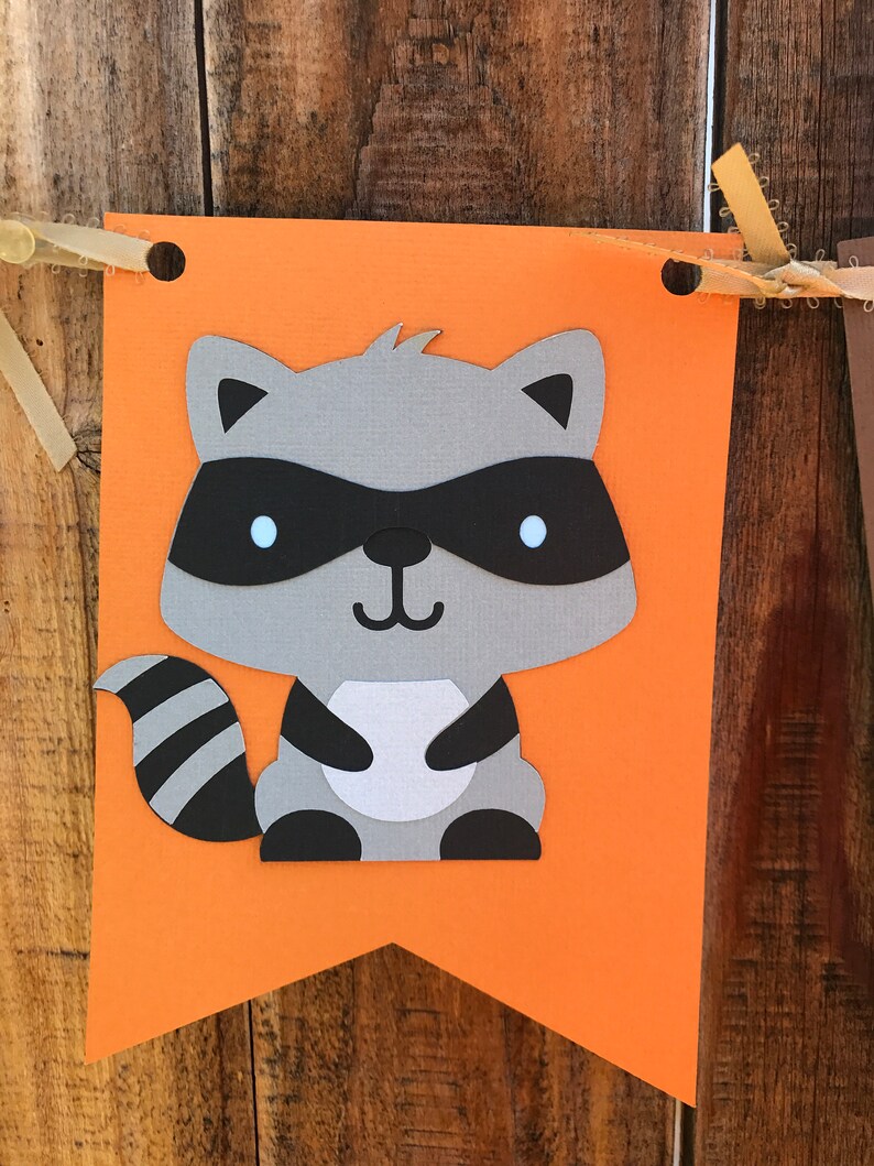 Woodland Animals Birthday Banner - Etsy