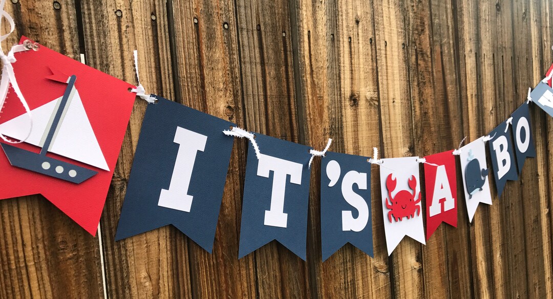 Nautical Banner - Etsy