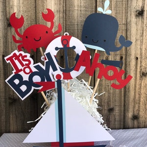 Nautical Baby Shower Centerpiece - Etsy