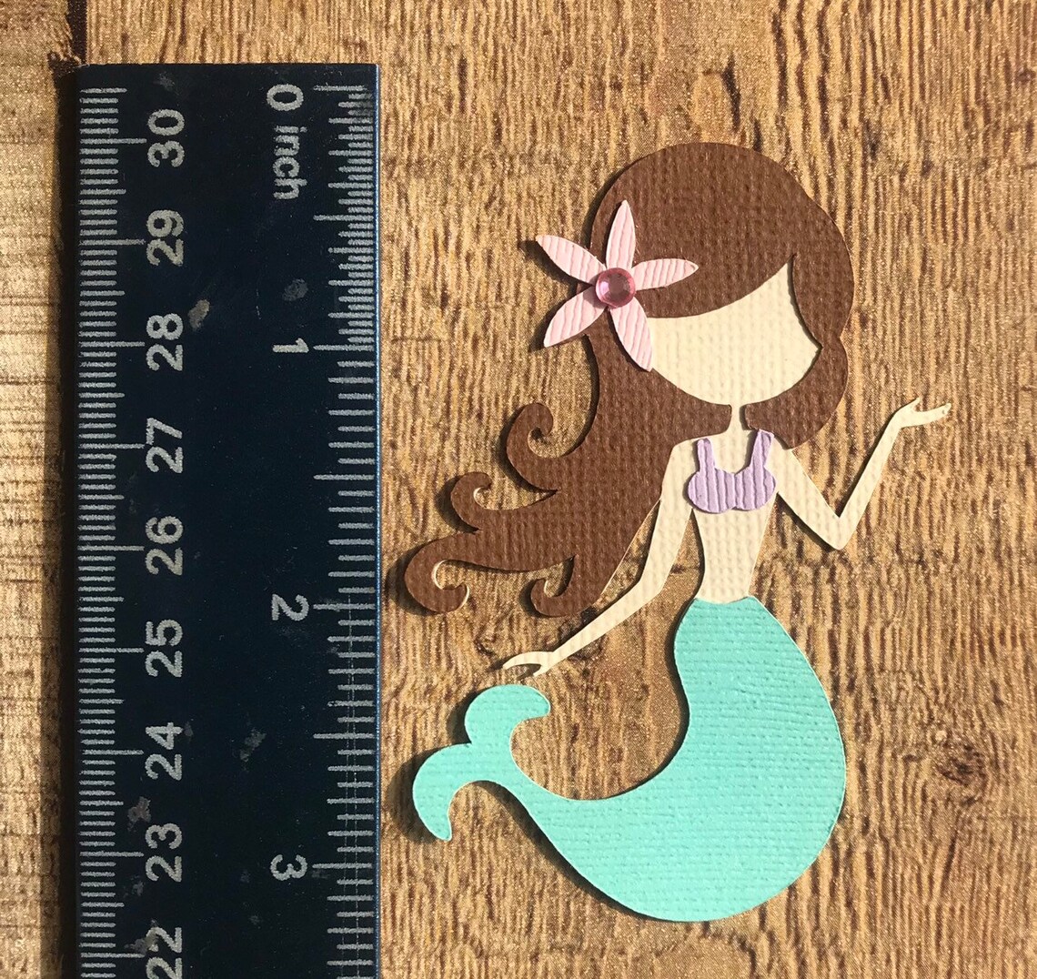 Mermaid Die Cuts - Etsy