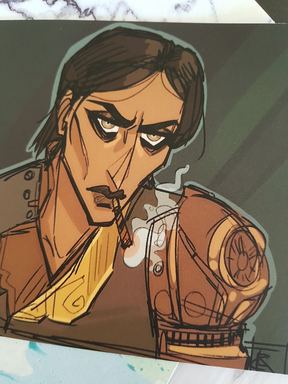 Silco Jinx & Sevika Fanart Prints Arcane Fanart Postkarte - Etsy Schweiz