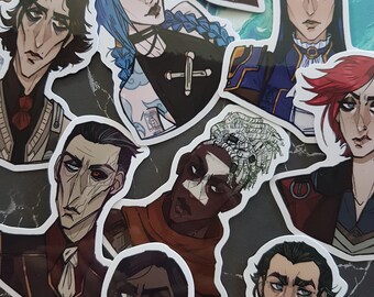Arcane League of Legends Stickers // Jinx Vi Caitlyn Silco - Etsy