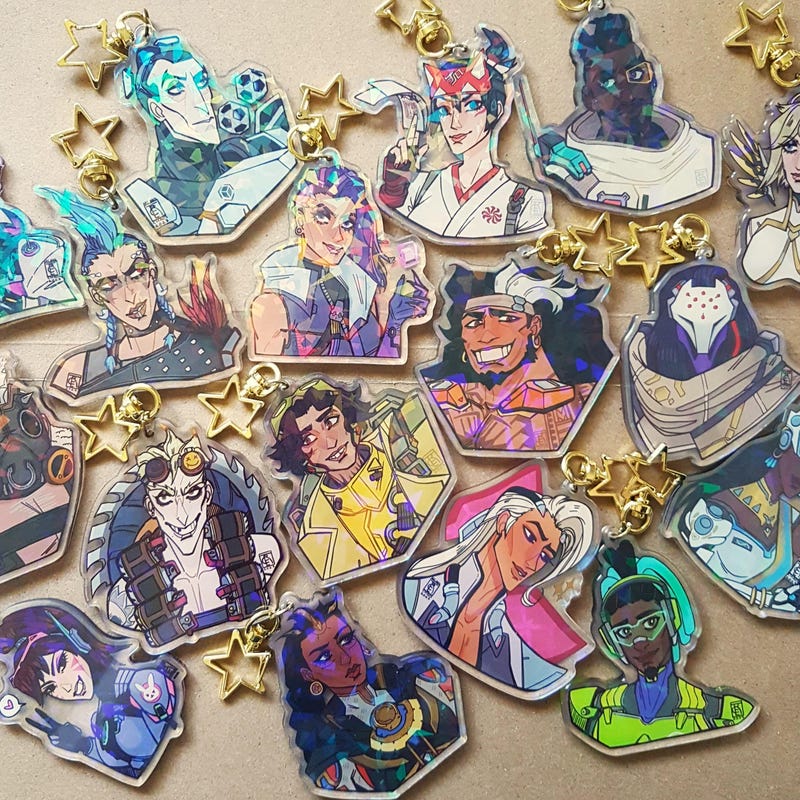 Overwatch Enamel Pin - Etsy