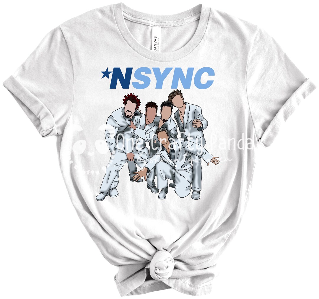 NSYNC 90s Minimalist Portrait PNG | Sublimation | Justin Timberlake ...