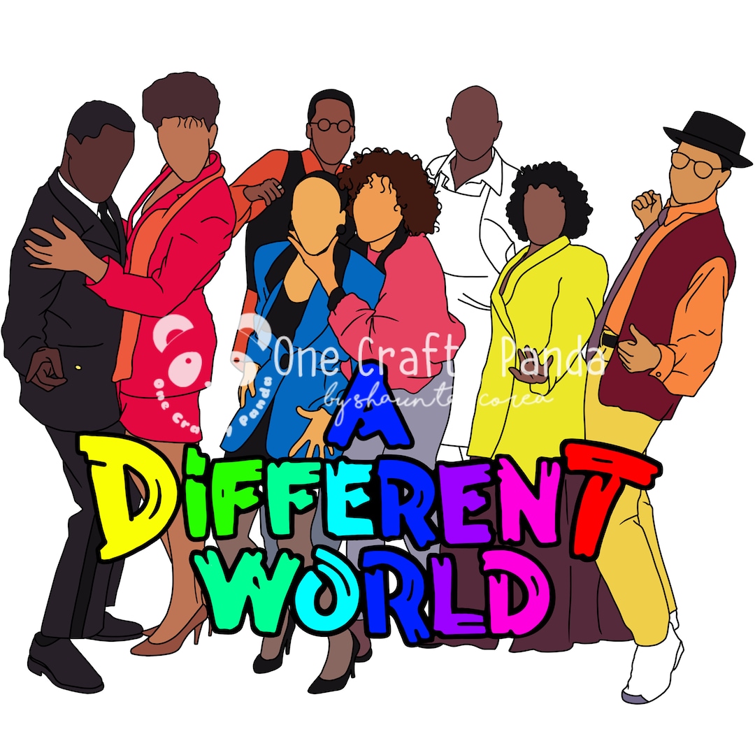 A Different World 90s 80s Nostalgia 4 PNG Bundle | Waterslide | Print ...
