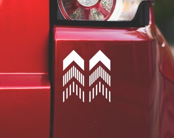 Chevron sticker | Etsy