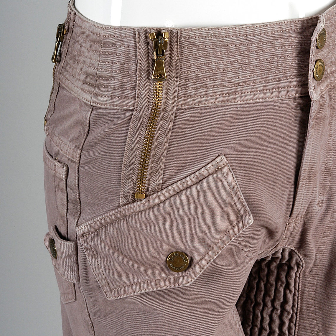 24x38 Dolce Gabbana Pants D&G Denim Pants Designer Pants Taupe Twill ...