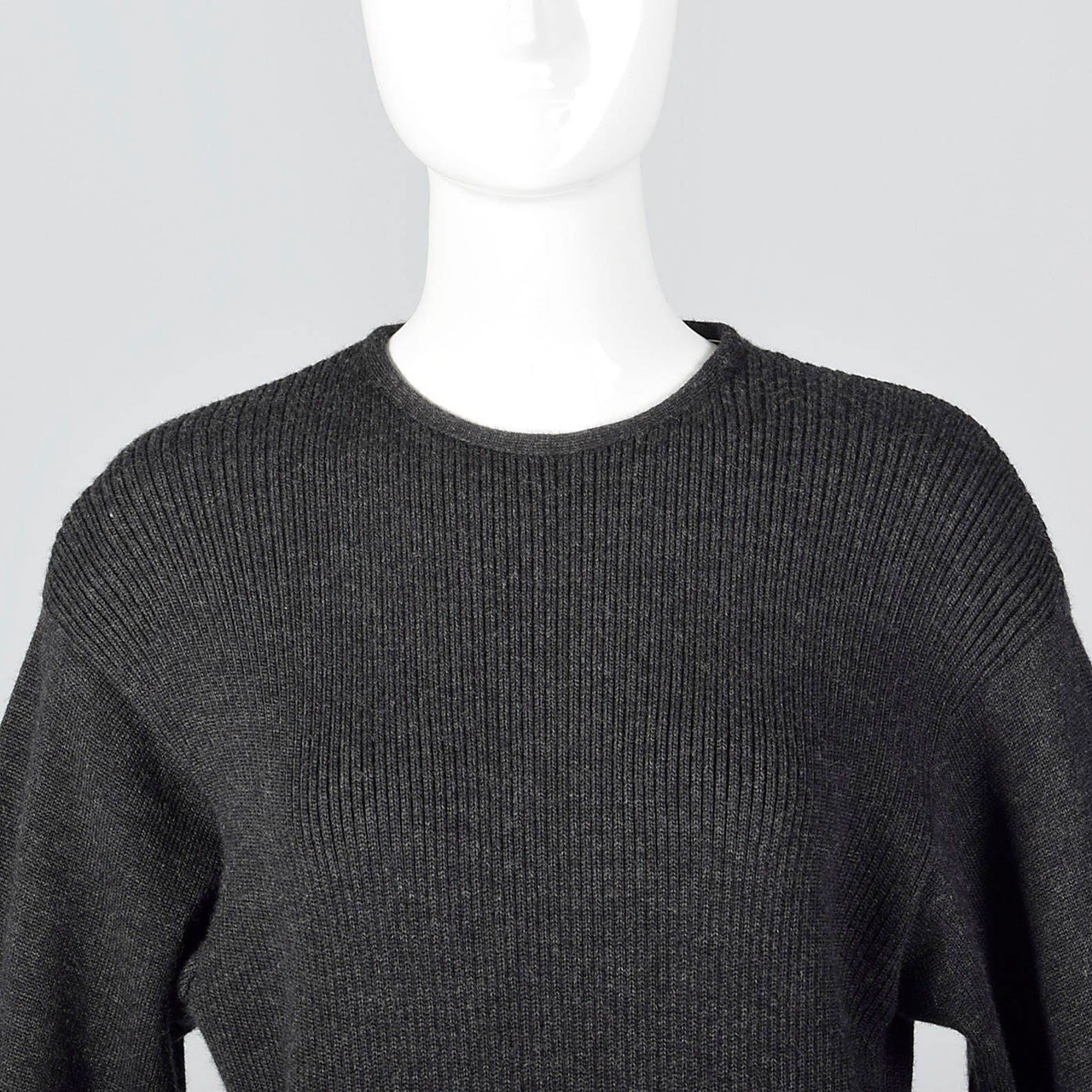 Medium 1970s Lilli Ann I. Magnin Gray Sweater Dress Long Sleeve Wool ...