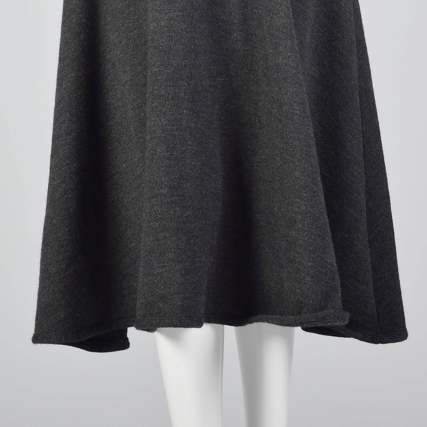 Medium 1970s Lilli Ann I. Magnin Gray Sweater Dress Long Sleeve Wool ...