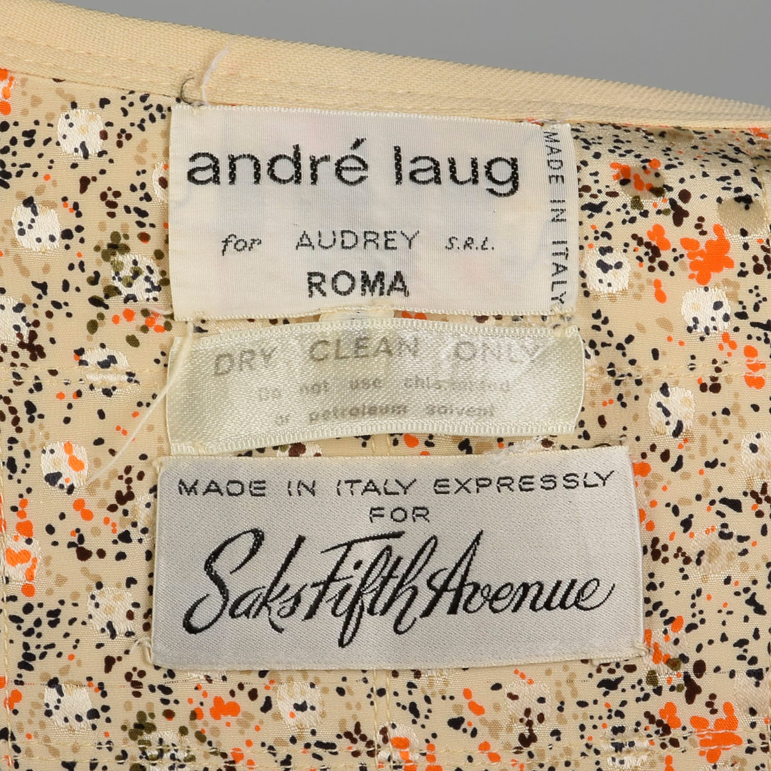 Small Andre Laug Skirt Set Silk Blouse Ruffled Button Front - Etsy