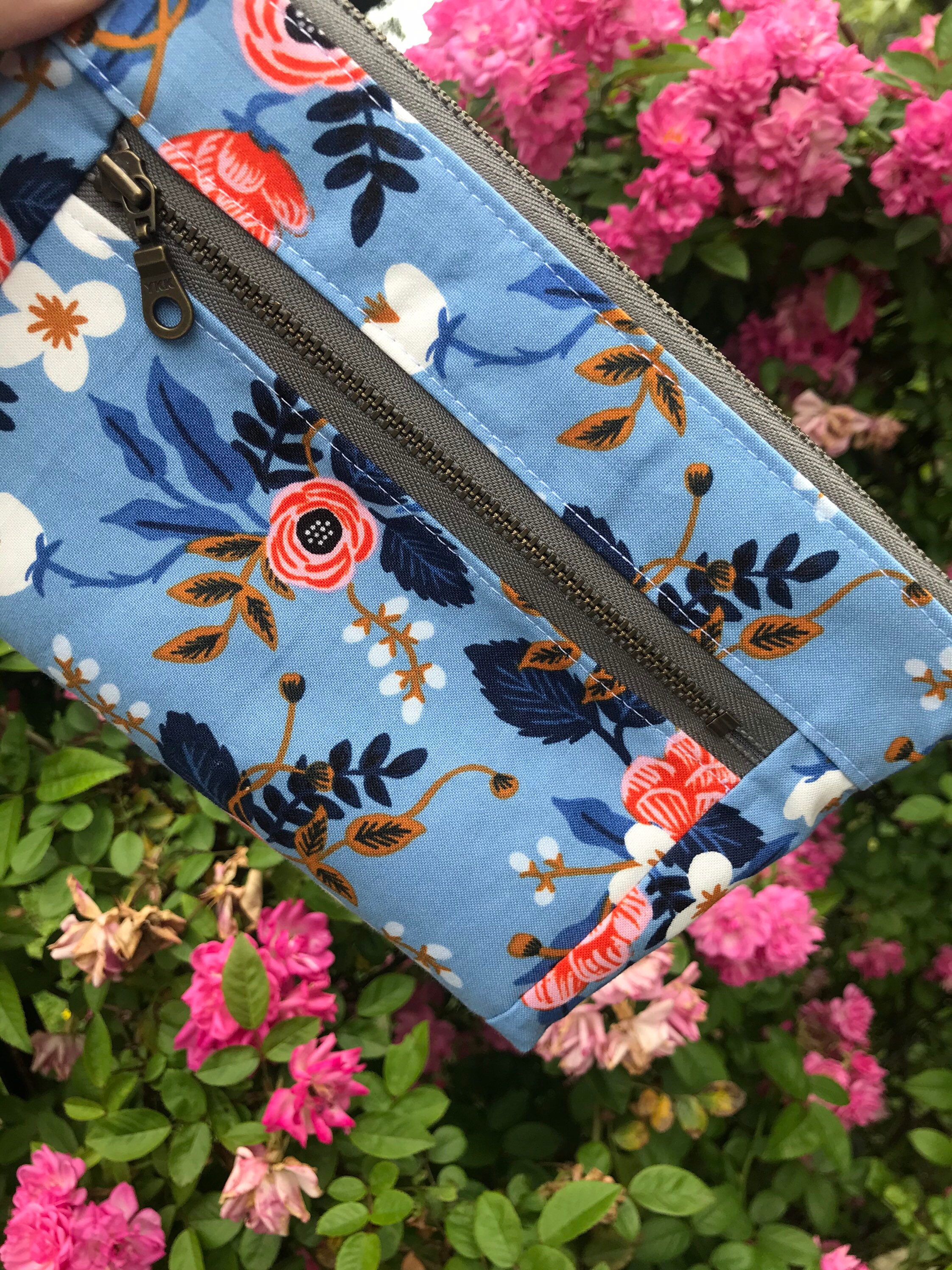 Devon pouch Devon bag zipper bag Rifle paper co bag | Etsy