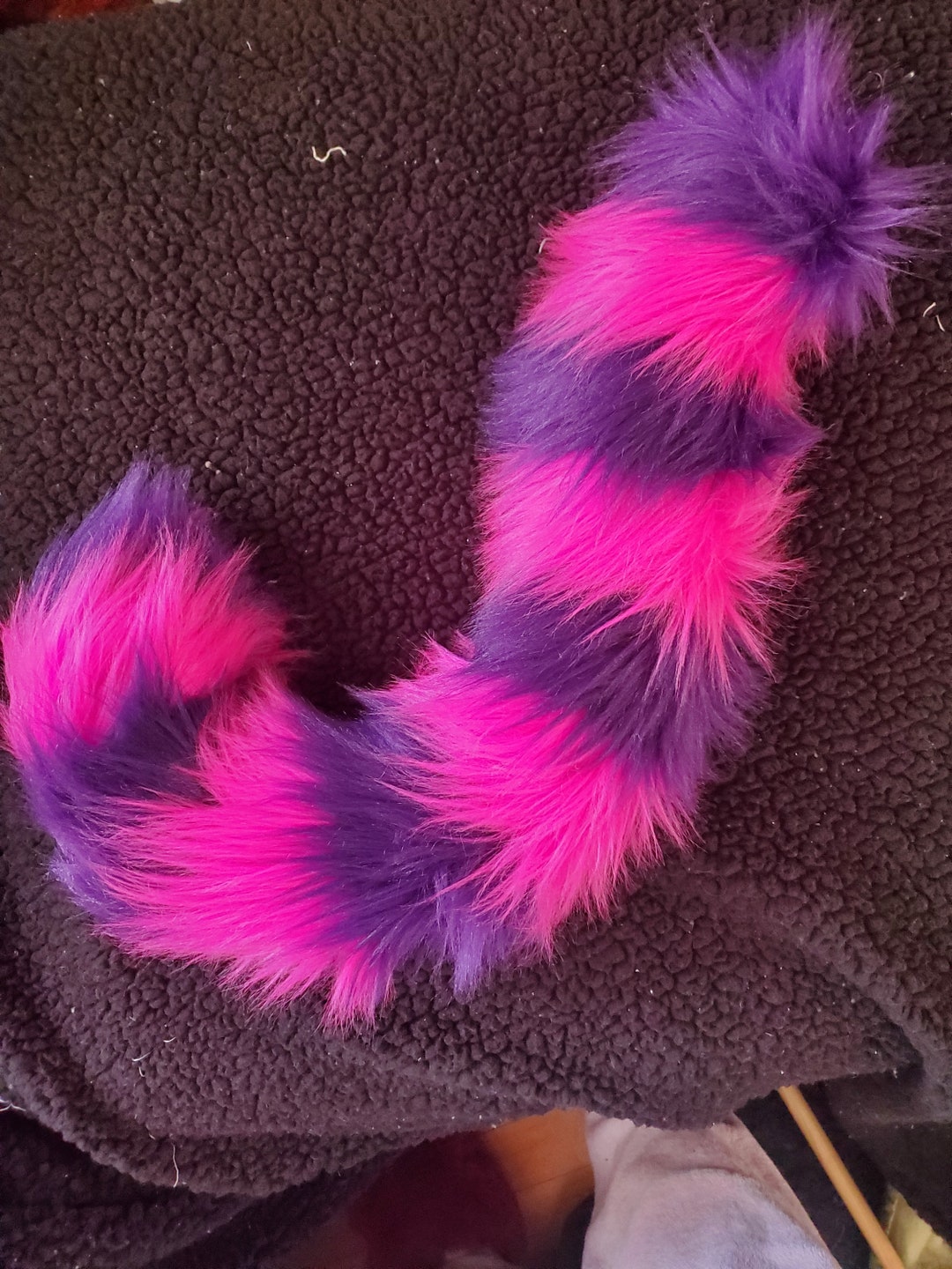 Halloween Special Pink and Purple Cheshire Cat-tail Only - Etsy