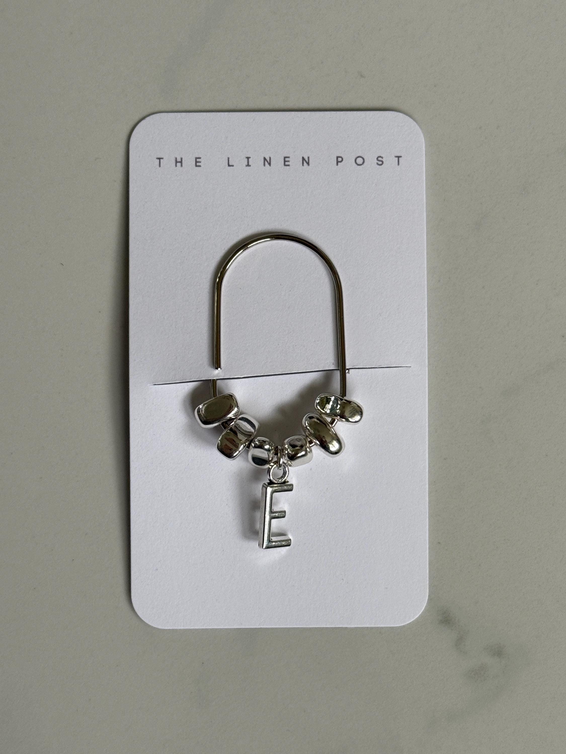 Planner Paper Clip | Initial Silver Bookmark for Journal | Accessories ...