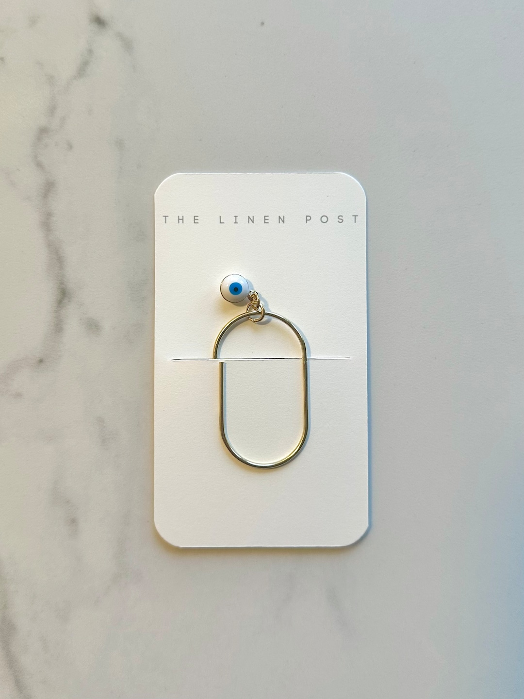 Planner Paper Clip Evil Eye Gold Bookmark for Journal Accessories Cute ...