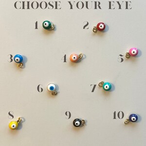 Planner Paper Clip | Evil Eye Initial Gold Bookmark for Journal ...