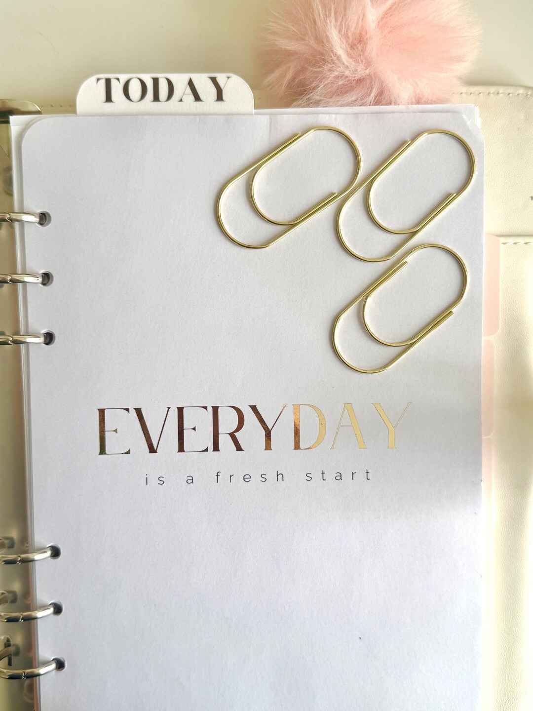 Jumbo Paper Clip for Planner Clip for Notebook Large Paperclip for ...