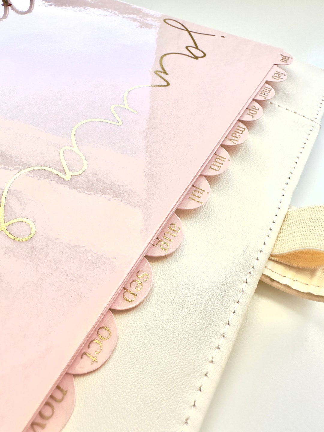 Monthly Planner Tabs A5 Tab Dividers Set of 12 Month Sections for ...