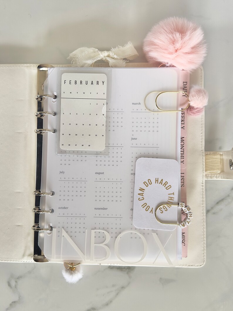 Planner Paper Clip Evil Eye Initial Gold Bookmark for Journal ...