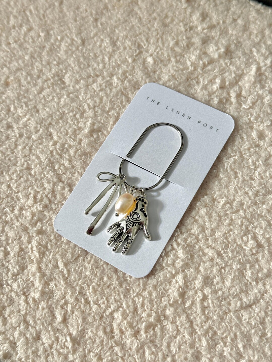 Halloween Planner Paper Clip Tarot Silver Bookmark for Journal ...
