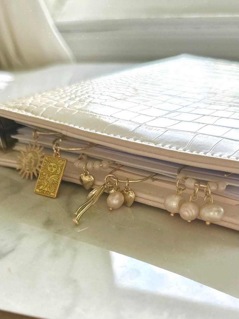 Planner Paper Clip | Gold Plated Heart Bookmark for Journal ...