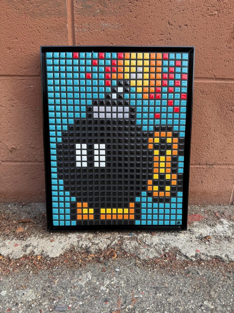 Hand Painted Resin Bomb-omb: Nintendo Video Game Art - Etsy