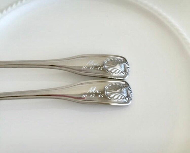 Personalized Stainless Steel Fork. Engraved Fork. Customized Fork ...