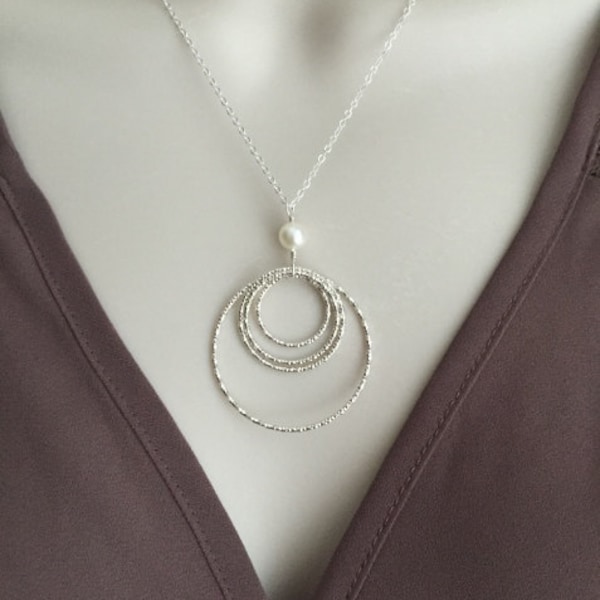 4 Generation Circle Necklace - Etsy