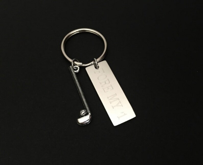 Personalized Golf Key Chain. Customized Golf Club Key Chain. - Etsy