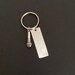Personalized Microphone Key Chain. Customized Stainless Steel - Etsy