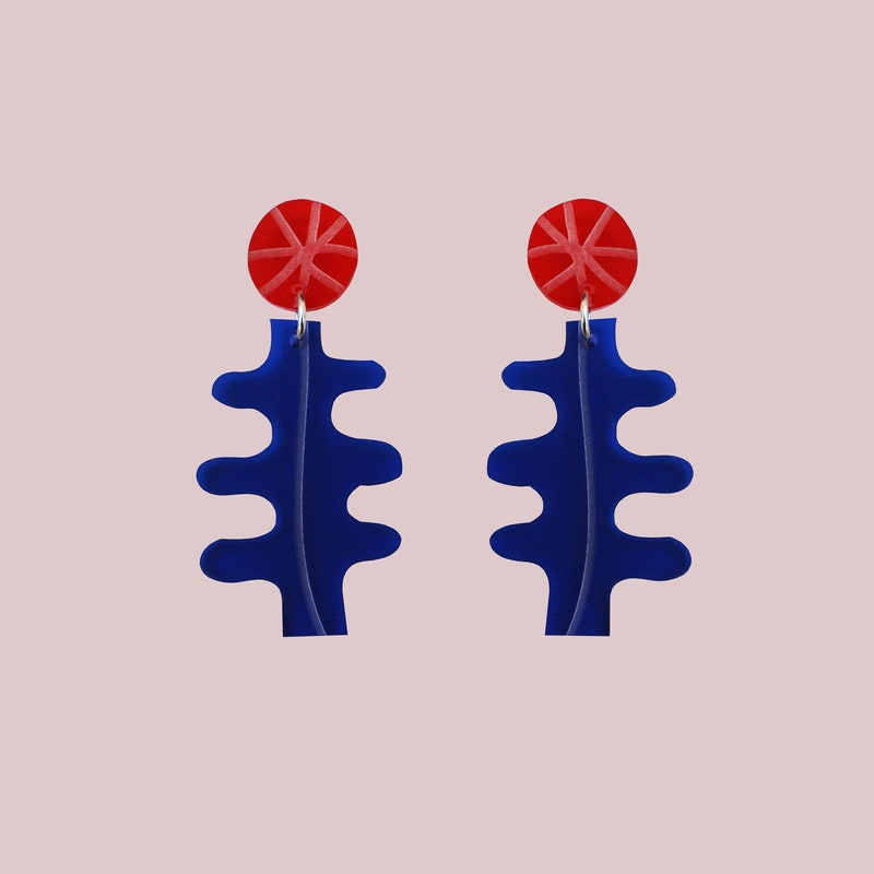 Abstract Earrings - Etsy