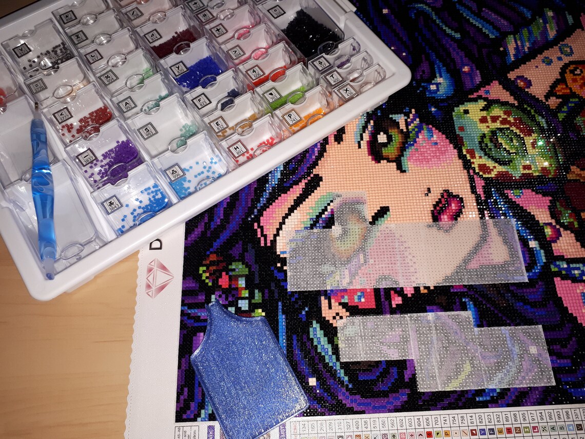 Diamond Painting Labels Classify Your Diamonds With My DMC - Etsy UK