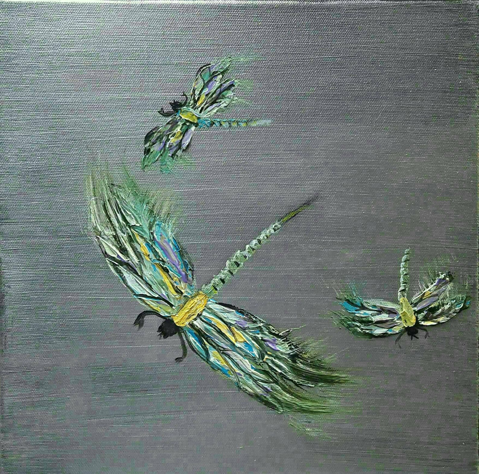 Libellule peinture Wall Art mur pendaison libellule Home | Etsy Libellule peinture Wall Art mur pendaison libellule Home | Etsy