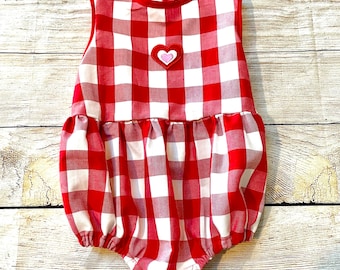 Gingham Romper | Etsy