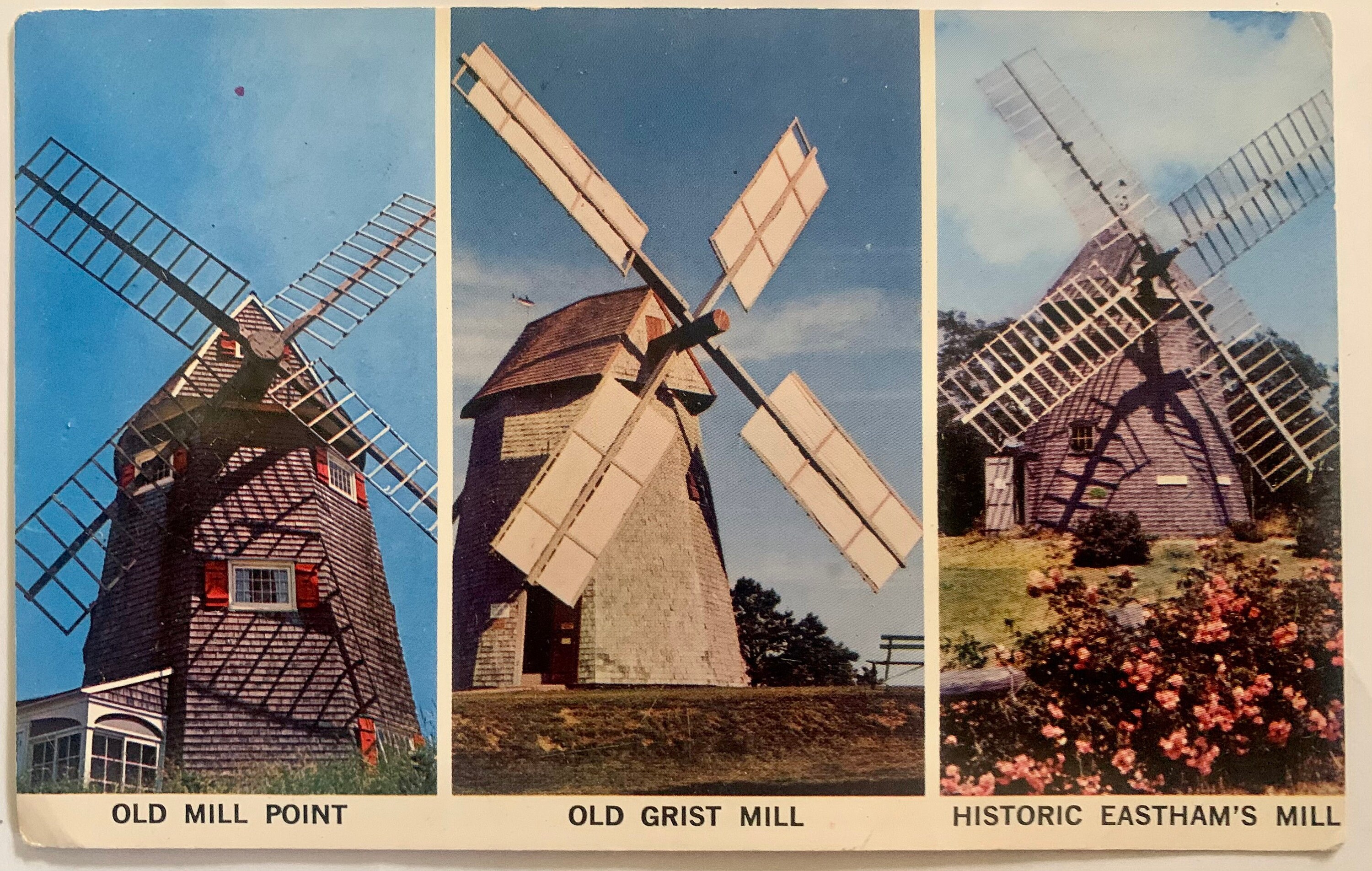 Unused The Eastham Windmill Vintage Cape Cod Postcard Collectibles ...