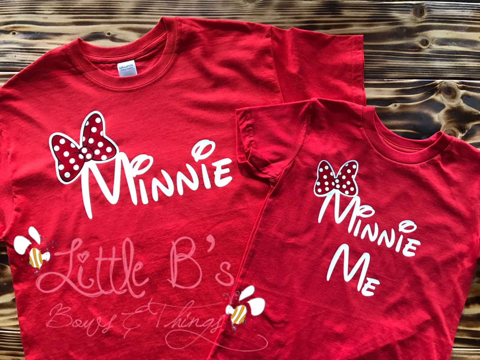 Minnie and Minnie Me Shirts Mom and Daughter Shirts Mom - Etsy