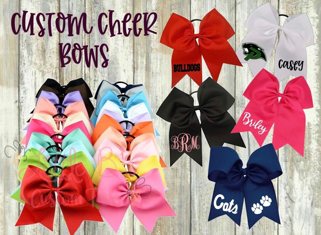 Cheer Bows | Team Bows | Matching Team Bows | Dance Bows | Sports Bows ...