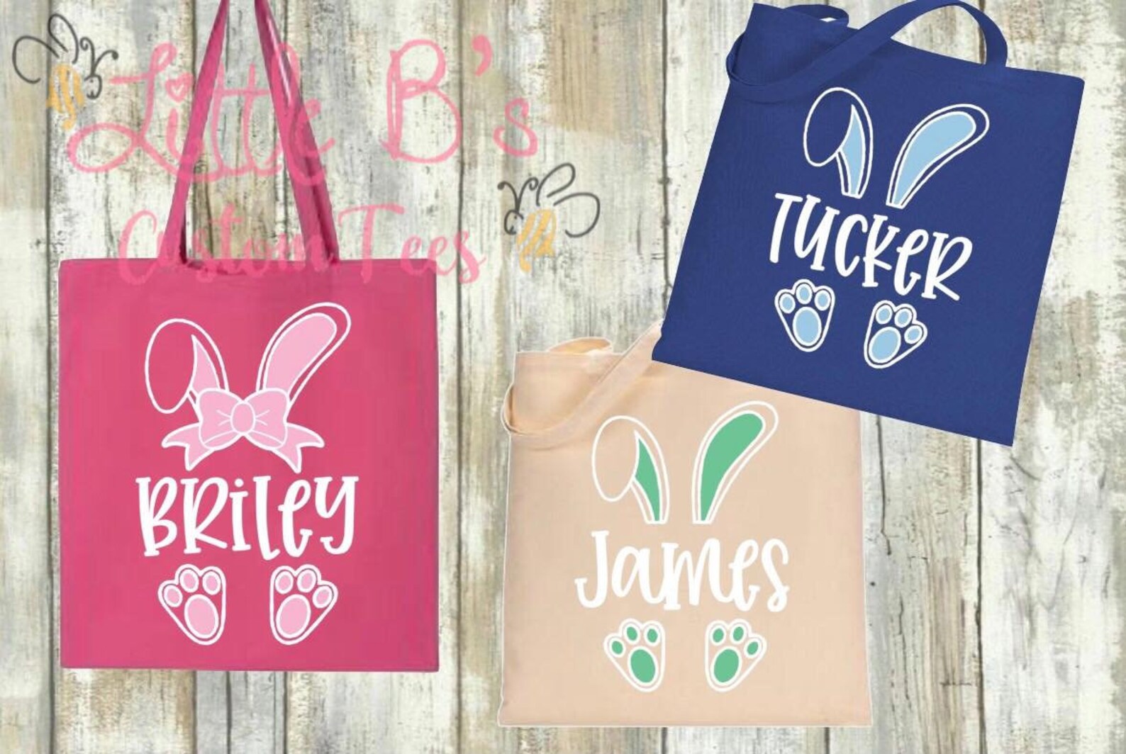 Easter Basket Easter Bag Personalized Easter Bag Easter - Etsy