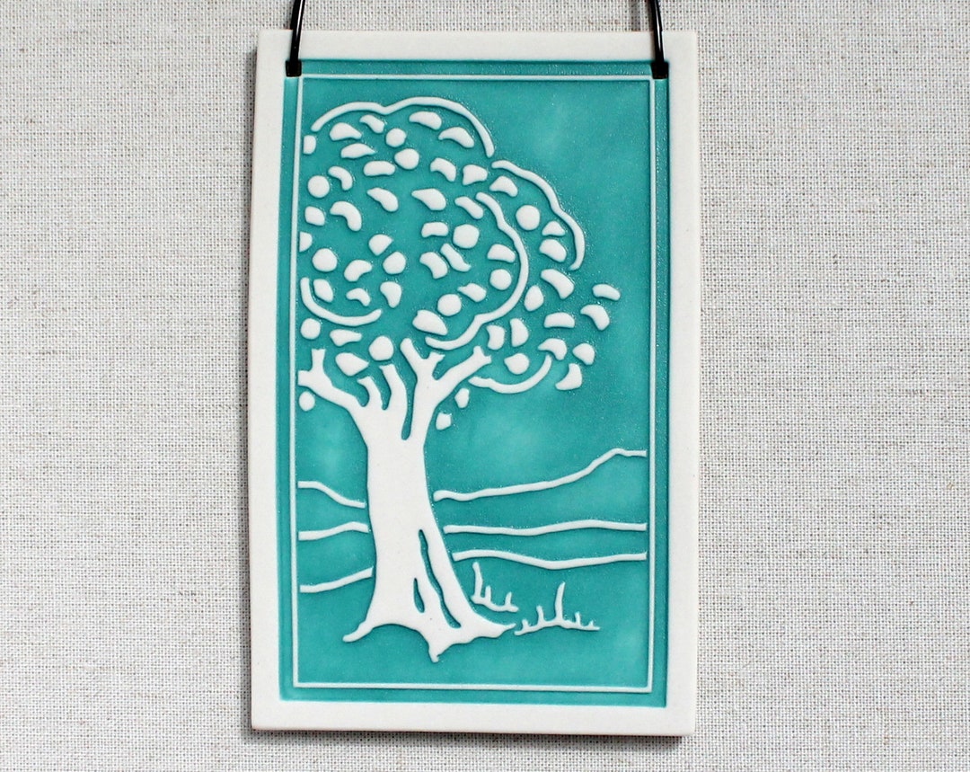 Fruit Tree Wall Tile - Etsy