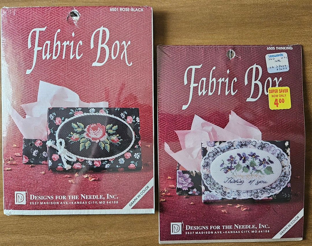 Counted Cross Stitch Kit/fabric Box Counted Cross Stitch Kit/ Dimensions Counted Cross Stitch ...