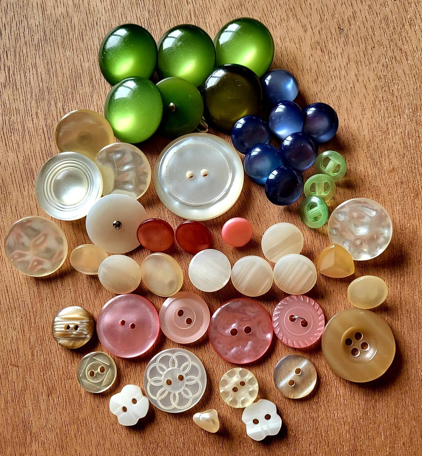 Closures & Fasteners Vintage lucite button Sewing etna.com.pe