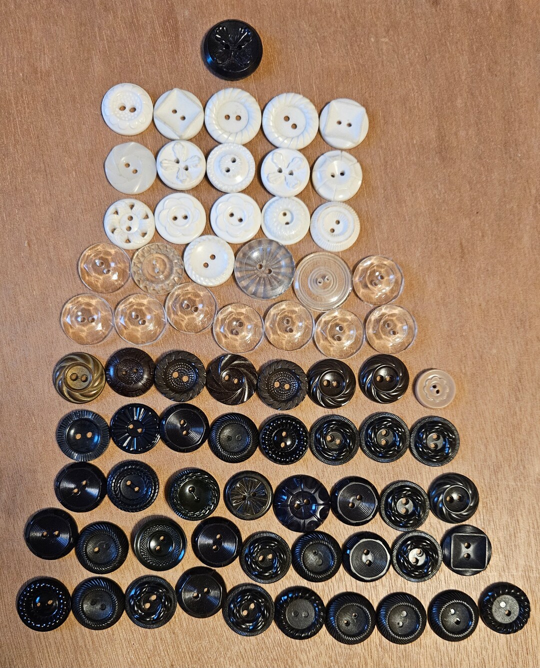 Vintage House Dress Buttons/vintage SPC Buttons/vintage Plastic ...