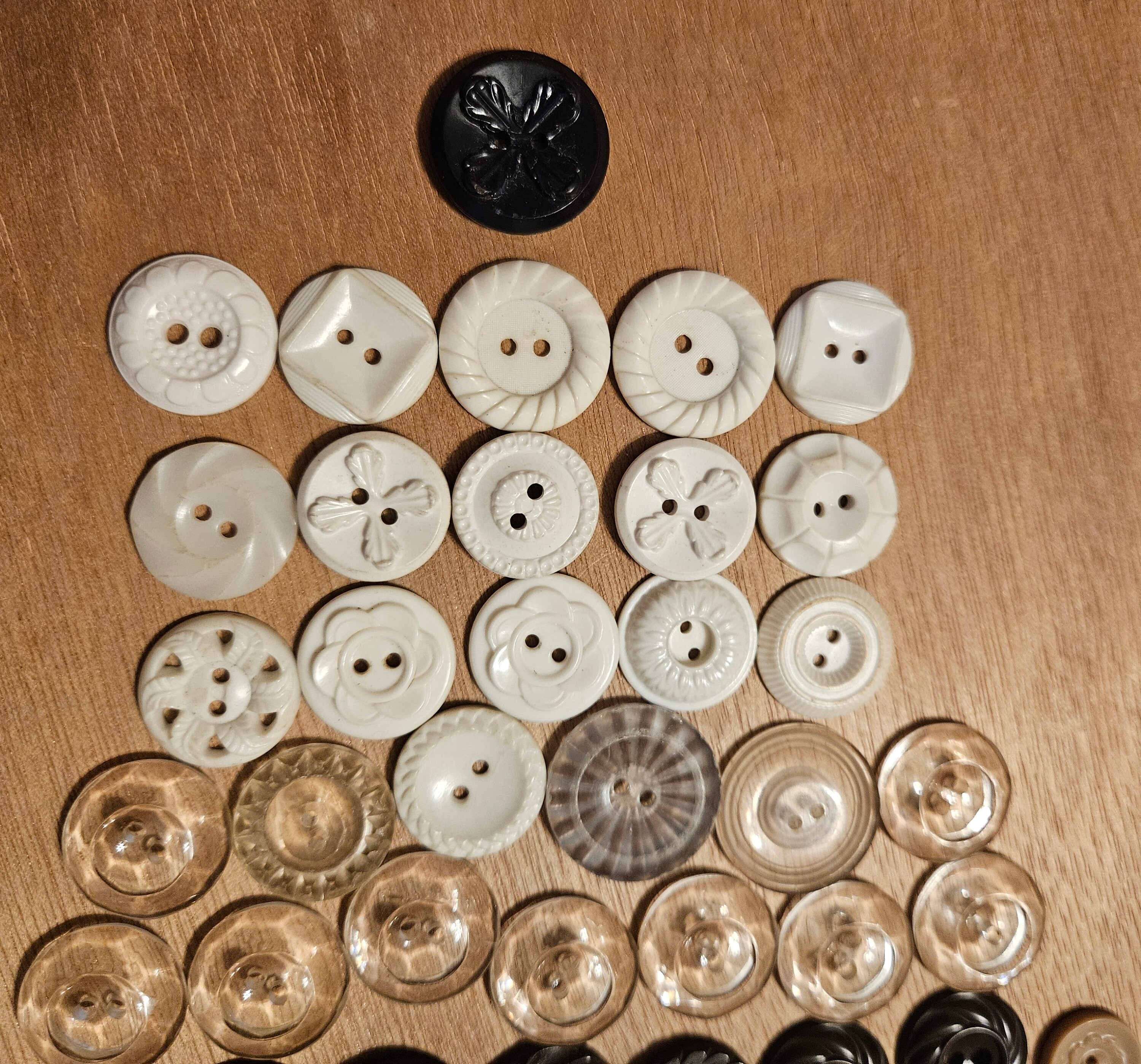 Vintage House Dress Buttons/vintage SPC Buttons/vintage Plastic ...